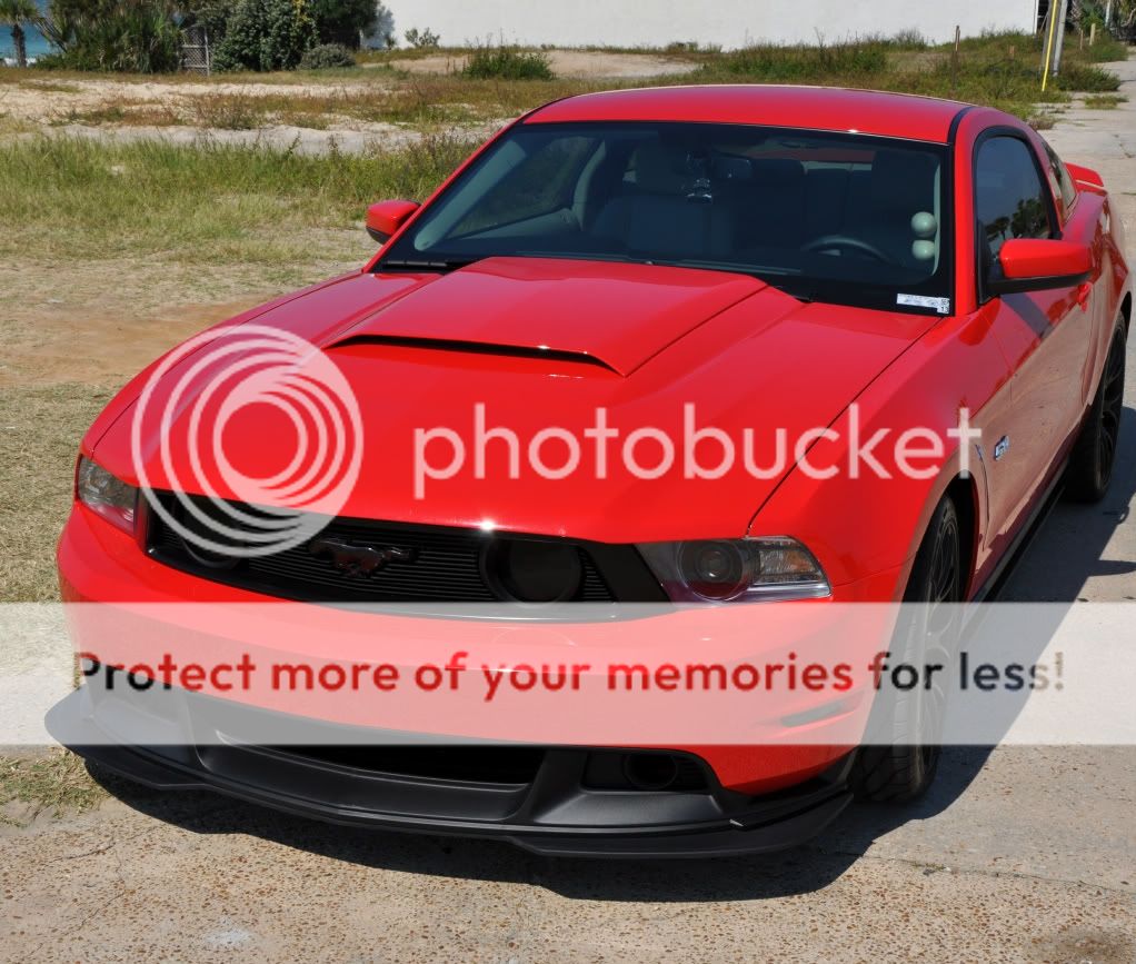 New pics with Roush side splitters and GT500 diffuser | S197 Mustang ...